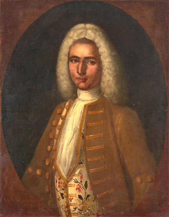 Bonhams Skinner European School Early 18th Century Portrait Of A