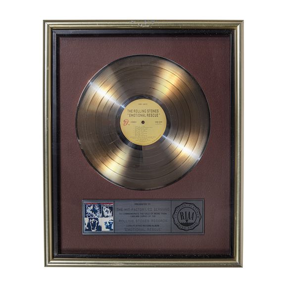 Bonhams : RIAA Platinum Record Award Presented to The Hit Factory ...