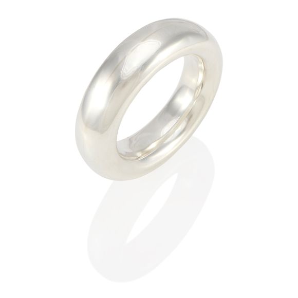 Bonhams : ELSA PERETTI FOR TIFFANY & CO. A SILVER BANGLE, 1981