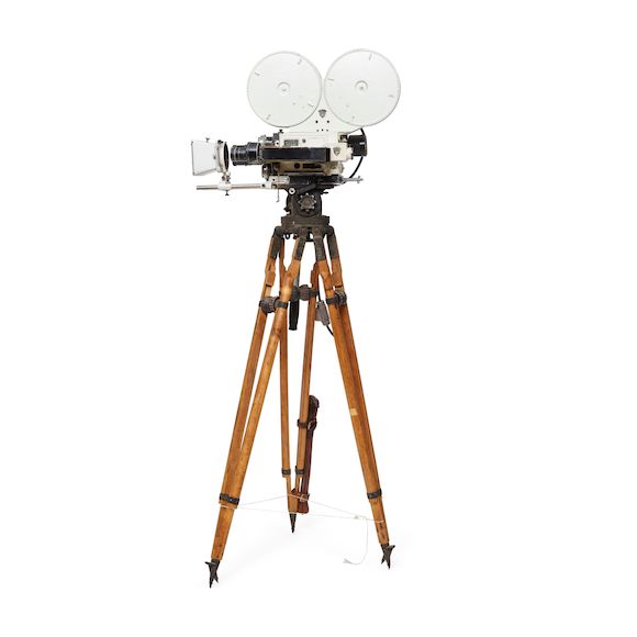 Bonhams : MITCHELL GC, MODEL B 35MM MOTION PICTURE CAMERA ON TRIPOD ...