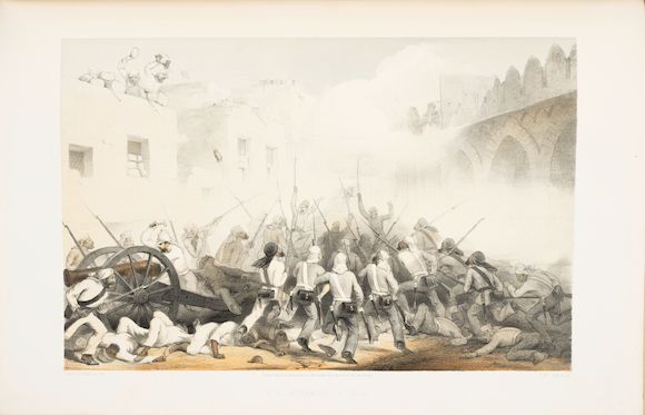 Bonhams : ATKINSON, GEORGE FRANCKLIN. 1822-1859. The Campaign in India ...