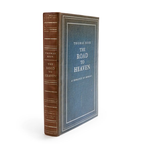 Bonhams Skinner : BEER, THOMAS. 1889-1940. The Road to Heaven: A ...