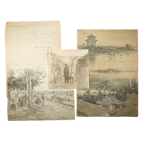Bonhams : A GROUP OF SEVENTEEN HISTORICAL DOCUMENTS FROM THE BOXER ...