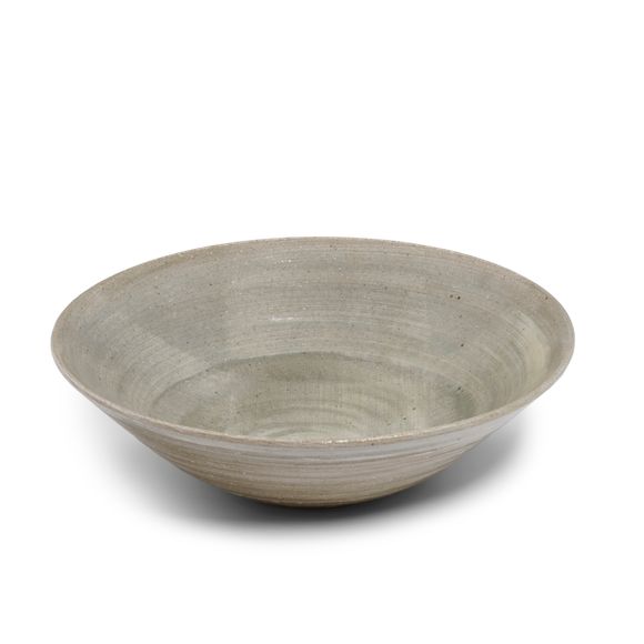 Bonhams : YOON KWANG-CHO (KOREAN, B. 1946) A Celadon- and Slip-Glazed Bowl