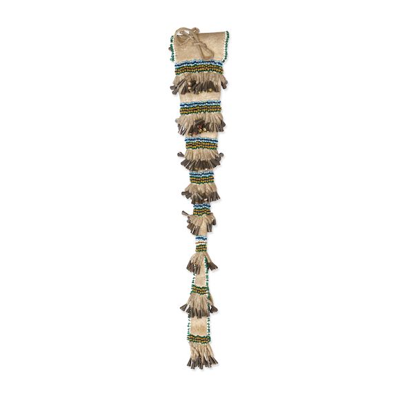 Bonhams : An Apache beaded awl case
