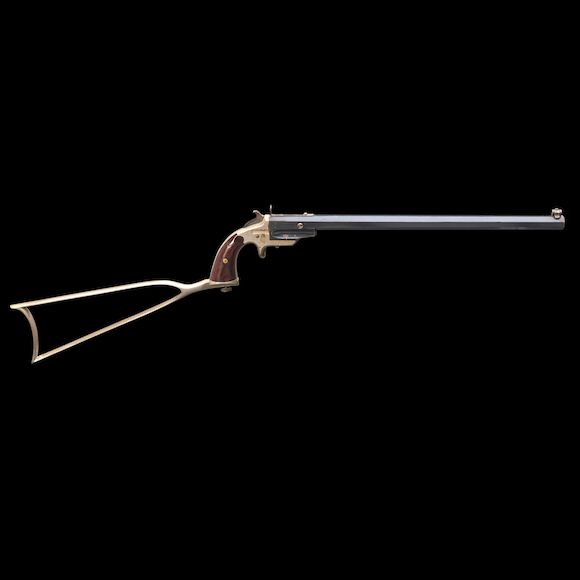 Bonhams Skinner : Frank Wesson 1870 Large Frame Pocket Rifle Second ...