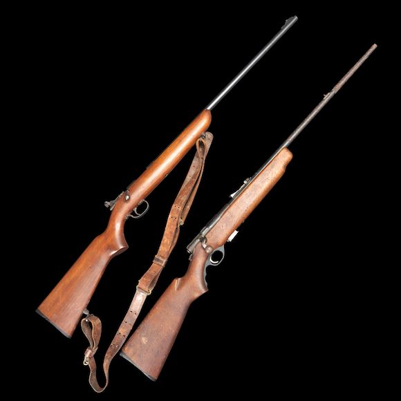 Bonhams Skinner : Two .22 Caliber Rifles, Curio or Relic firearm
