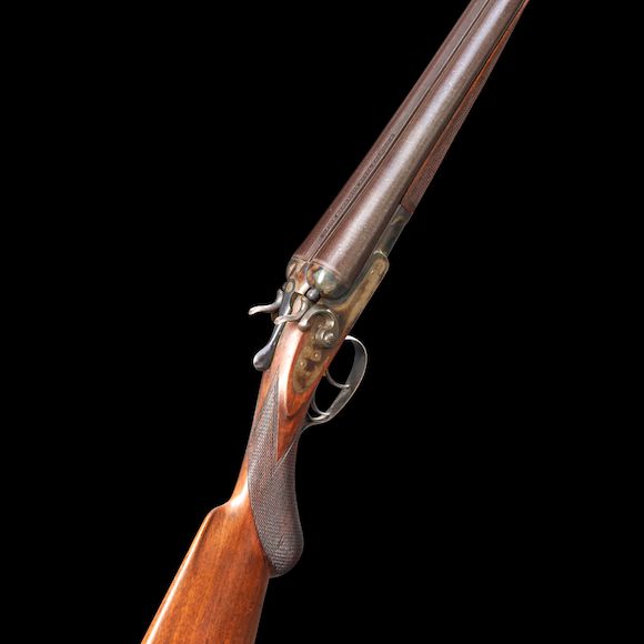 Bonhams Skinner : Belgian/Triumph Machine Gun 12 Gauge Double-barrel ...