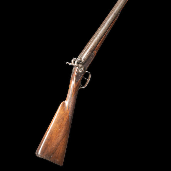 Bonhams Skinner Unmarked Belgian 12 Gauge Double Barrel Percussion
