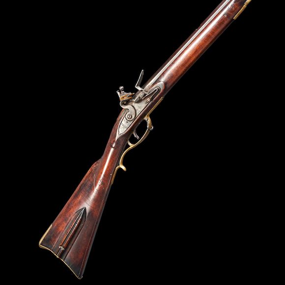 Bonhams Skinner : Rare Relief Carved J.P. Beck Signed Pennsylvania Long ...