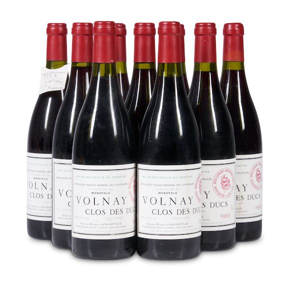 Bonhams Skinner : Marquis d'Angerville Volnay Clos des Ducs 1993 (9 ...