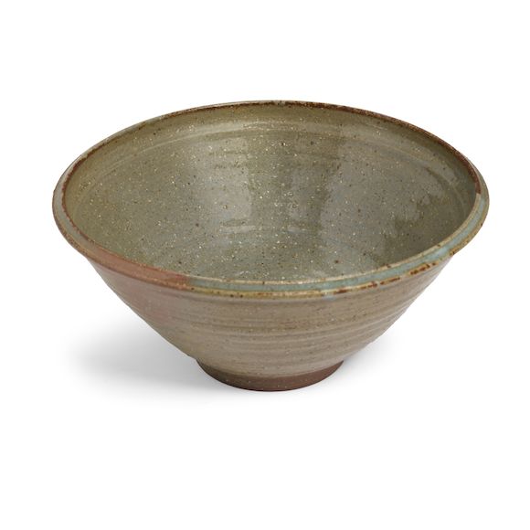 Bonhams : YOON KWANG-CHO (KOREAN, B. 1946) A Celadon-Glazed Bowl