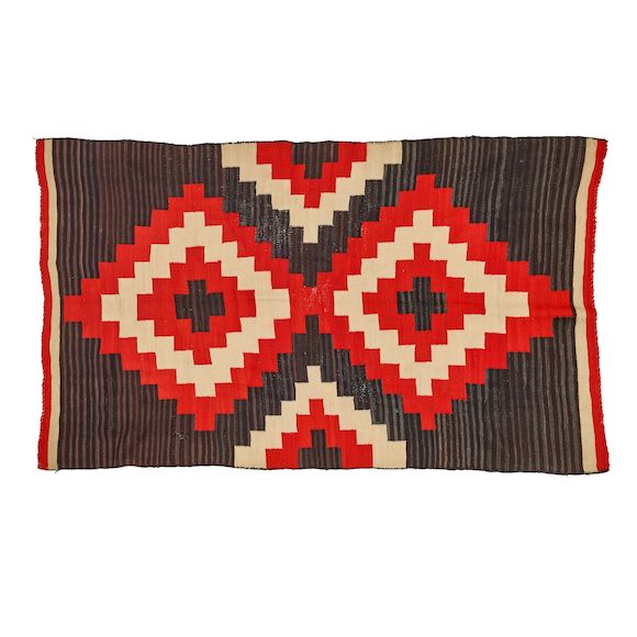 Bonhams : A Diné (Navajo) Moki weaving