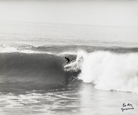 Bonhams : LeRoy Grannis (1917-2011); 'Dru Harrison, Lunada Bay';