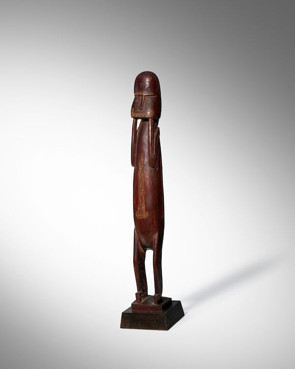 Bonhams Massim Figure Trobriand Islands Papua New Guinea