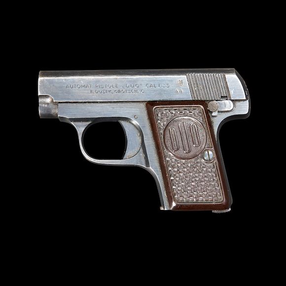 Bonhams Skinner : Dusek Model Perla Semi-automatic Pistol, Curio or ...