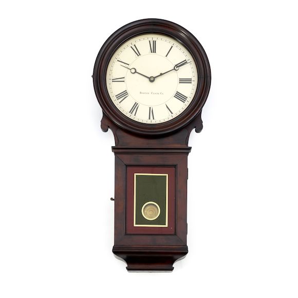 Bonhams Skinner : Cherry Wall Timepiece, Boston Clock Co., Boston ...