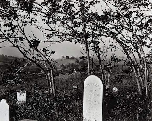 Bonhams : Brett Weston (1911-1993); Cemetery with Wild Trees, Hornitos ...