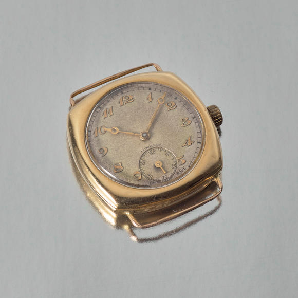 Bonhams Longines An 18k Gold Manual Wind Wristwatchc 1940s