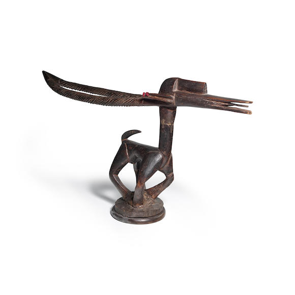 Bonhams Bamana Antelope Headcrest Mali