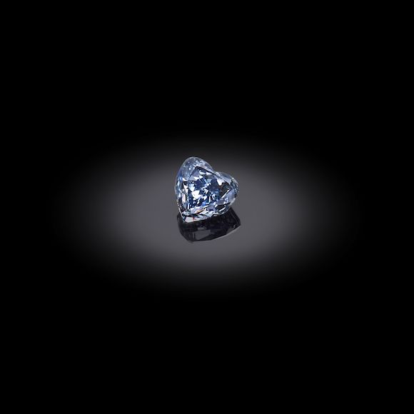Bonhams : A LOOSE FANCY INTENSE BLUE DIAMOND