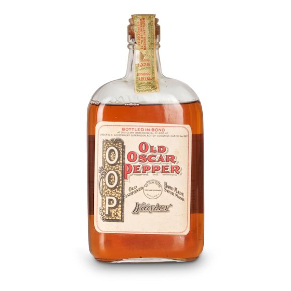 Bonhams Skinner : Old Oscar Pepper 1916 (1 pint bottle)