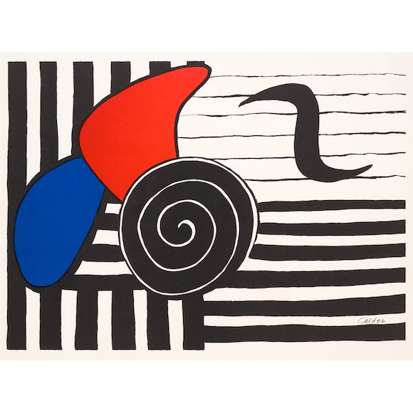 Bonhams : Alexander Calder (1898-1976); Helisse Exhibition Poster;