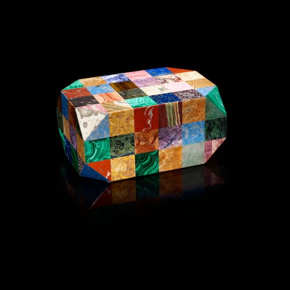 Bonhams : Large Gem Set Box