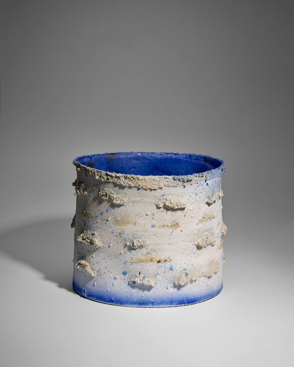 Bonhams : BODIL MANZ (BORN 1943) Jar2002-04sand cast porcelain, matte ...