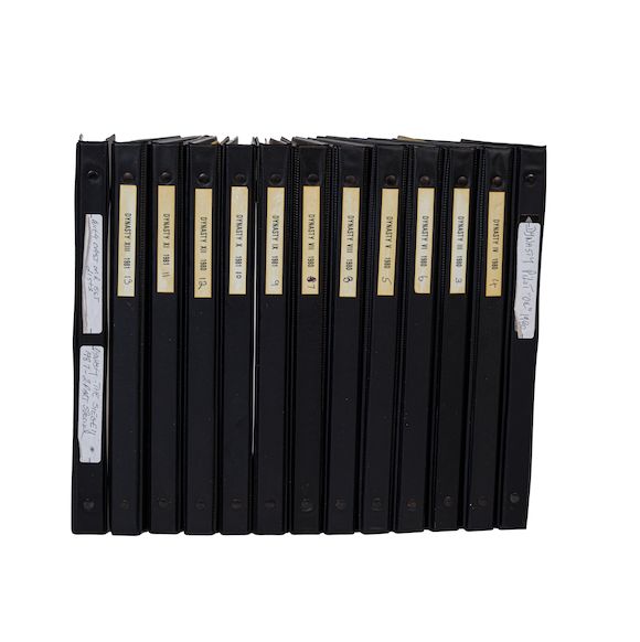 Bonhams : A Bo Hopkins Archive of Annotated Dynasty Scripts