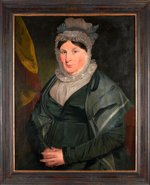 Bonhams Skinner American School 19th Century Portrait Of A Lady