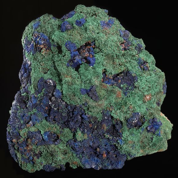 Bonhams : Large Azurite and Malachite
