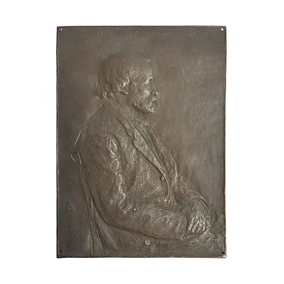 Bonhams Skinner : AUGUSTUS SAINT-GAUDENS (American, 1848-1907) Portrait ...
