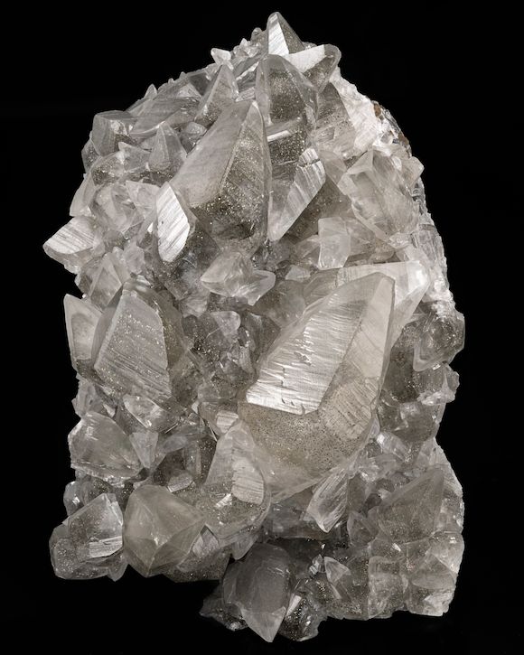 Bonhams : Calcite with Pyrite