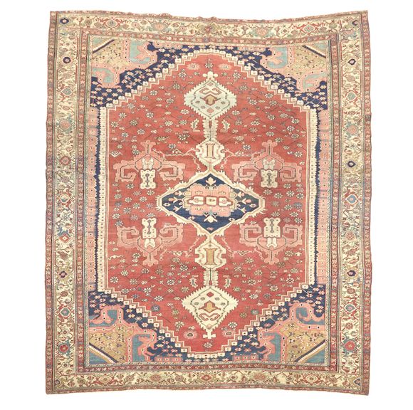 Bonhams : Serapi Carpet Iran 9 ft. 5 in. x 11 ft.
