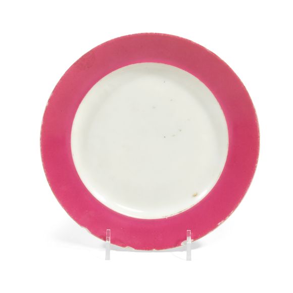 Bonhams : A FRANKLIN PIERCE PRESIDENTIAL SERVICE DESSERT PLATE. Limoges ...