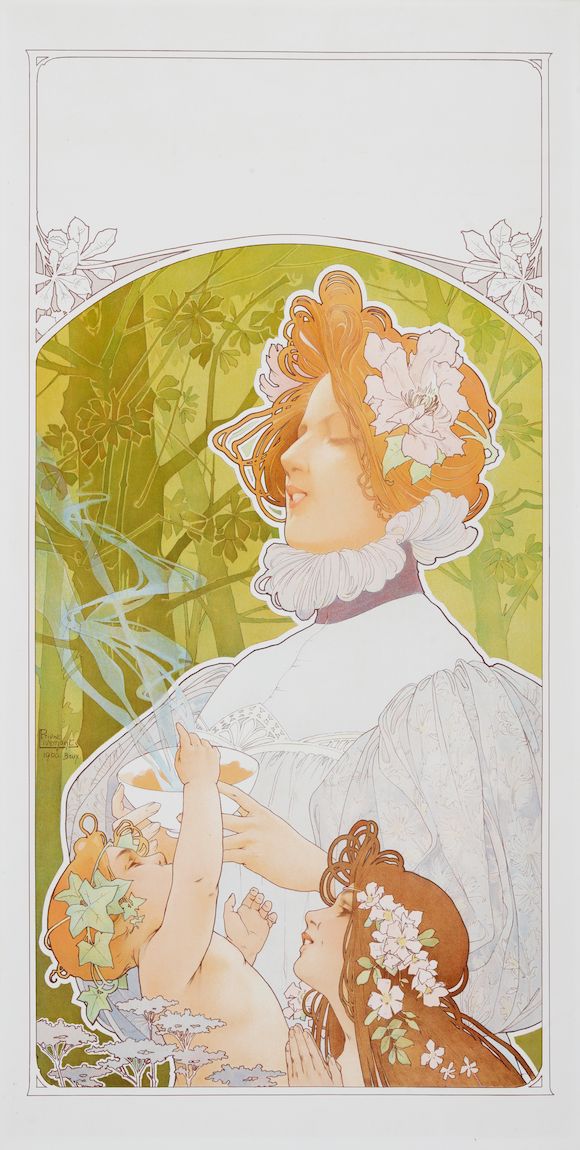 Bonhams : Henri Privat-Livemont (1861-1936); Cacao A. Driessen;