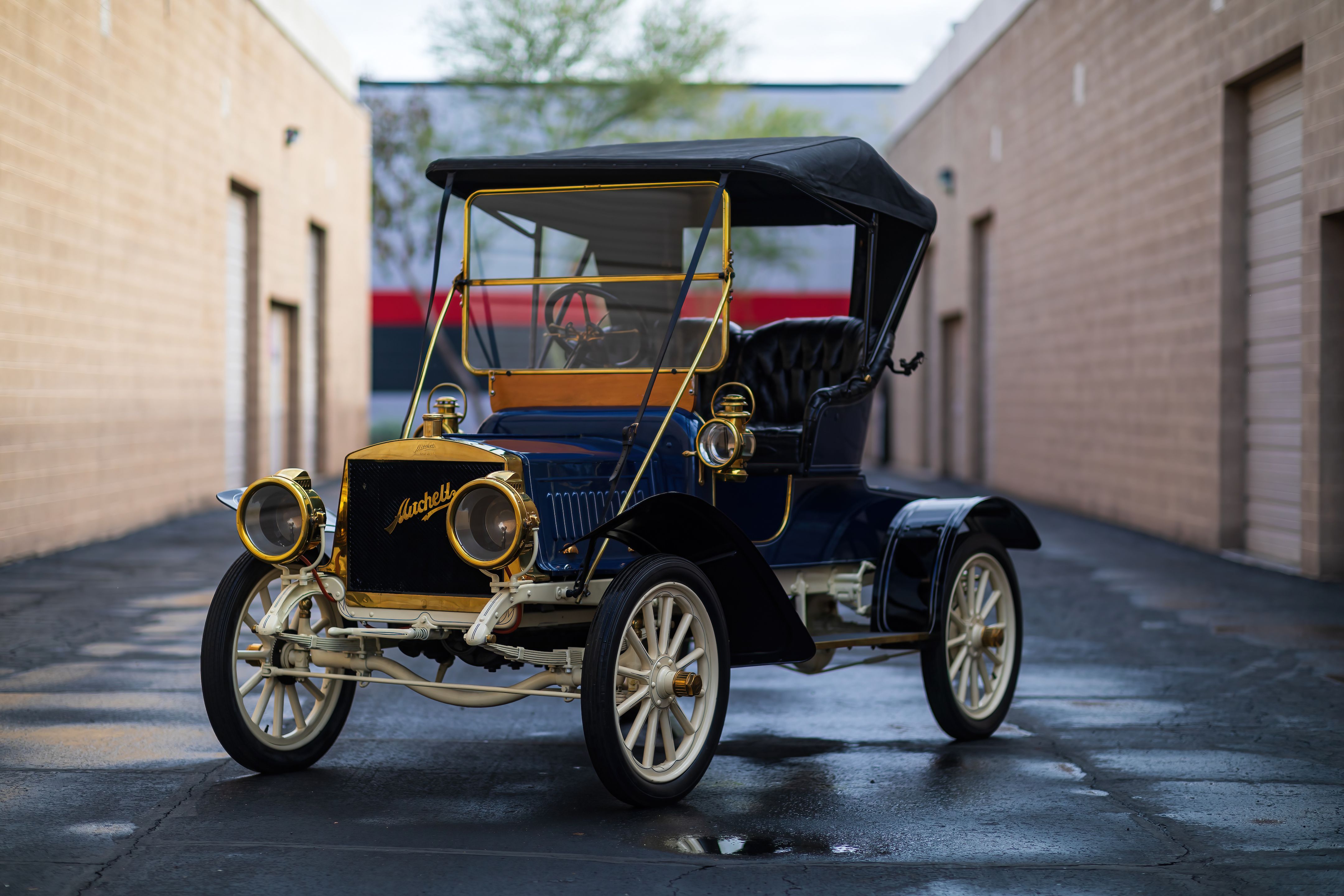 Bonhams Cars : 1907 Mitchell Model E 20hp Runabout Chassis no. 1423
