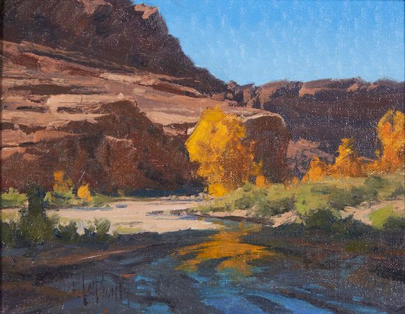 Bonhams Skinner : MATT READ SMITH (American, born 1960) Long Shadows (7 ...