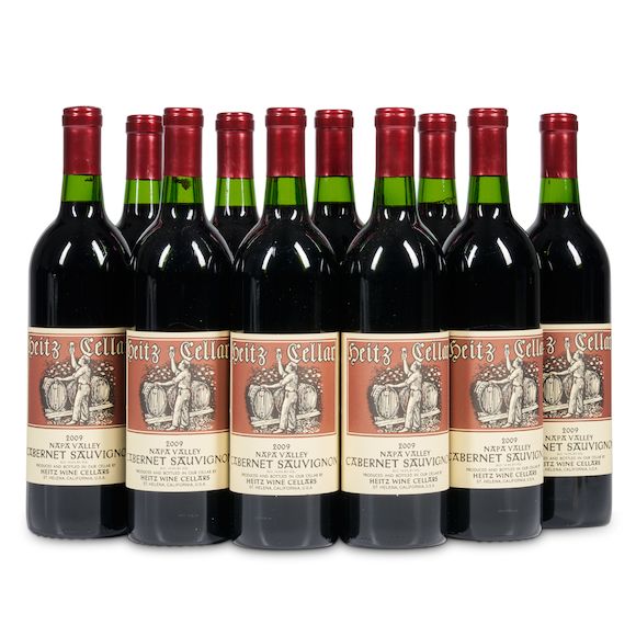 Bonhams Skinner : Heitz Wine Cellars Cabernet Sauvignon 2009 (10 bottles)