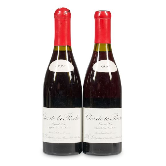 Bonhams Skinner : Leroy Clos de la Roche 1990 (2 bottles)