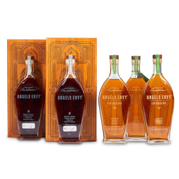 Bonhams Skinner : Mixed Angel's Envy (5 750ml bottles)