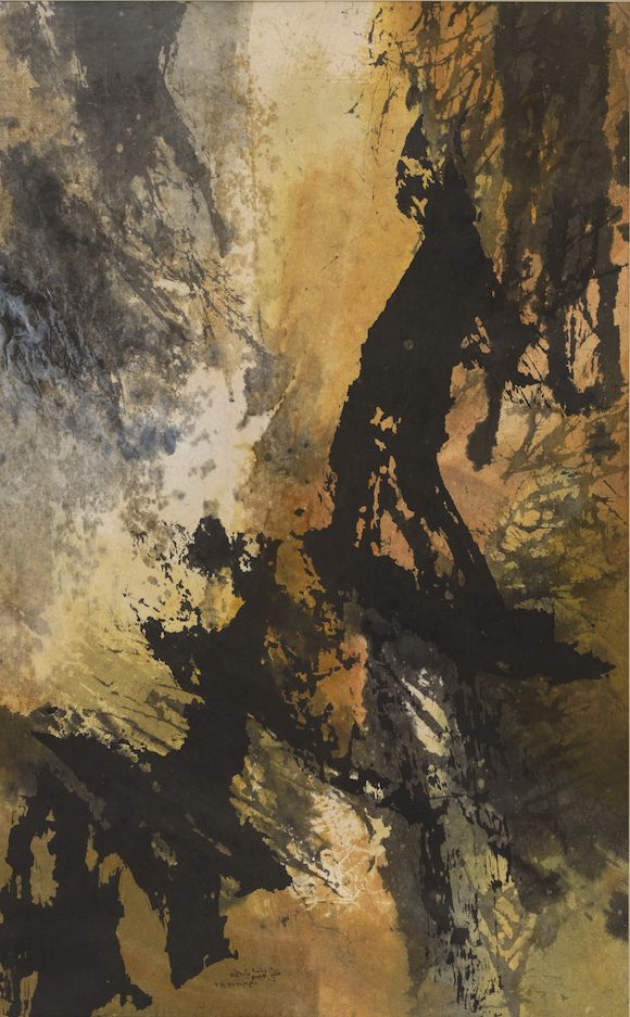 Bonhams : FONG CHUNG-RAY (FENG ZHONGRUI, BORN 1933) Untitled, 1973