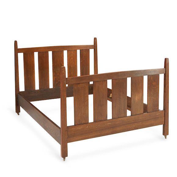Bonhams Skinner : Gustav Stickley (1858-1942) Bed No. 923, Eastwood ...
