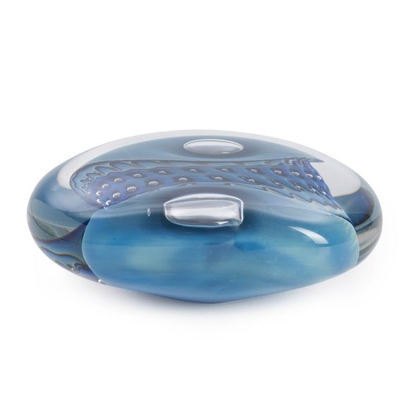 Bonhams Skinner : Robert Eickholt (b. 1947) Paperweight with Abstract ...
