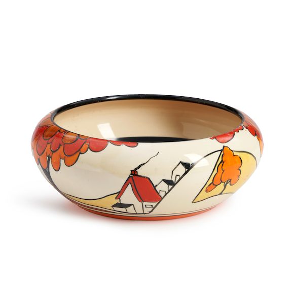 Bonhams Skinner : Clarice Cliff (1899-1972) for Newport Pottery "House ...