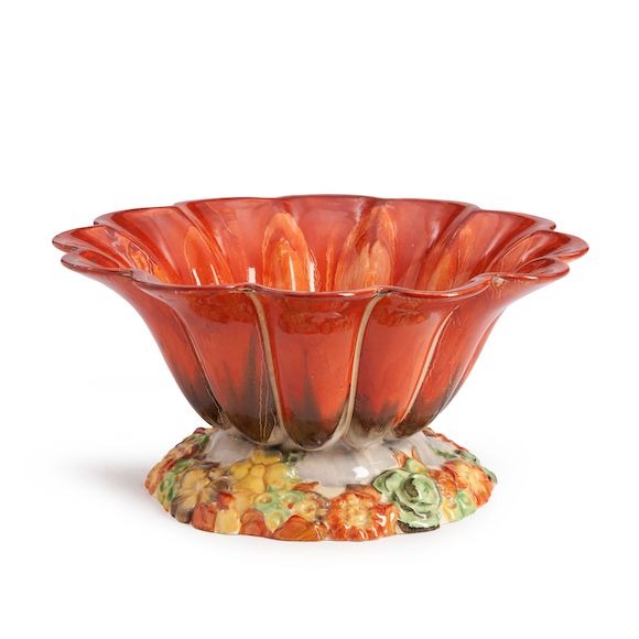 Bonhams Skinner : Clarice Cliff (1899-1972) "My Garden" Pattern Bowl ...
