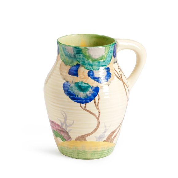 Bonhams Skinner : Clarice Cliff (1899-1972) "Rhodanthe" Pattern Lotus ...
