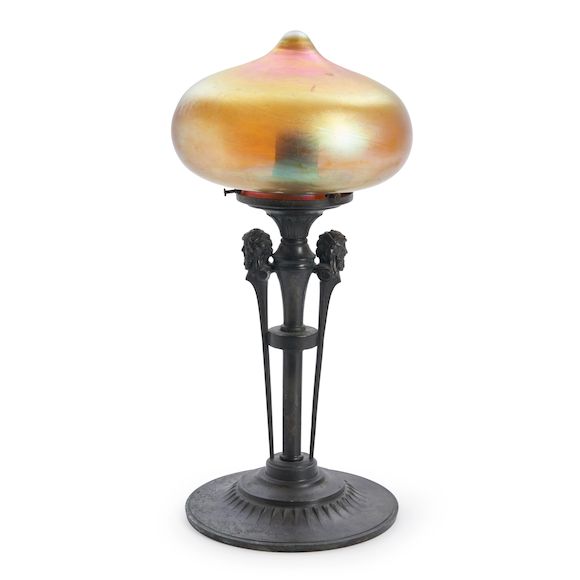 Bonhams Skinner : Gorham Table Lamp, Providence, Rhode Island, c. 1940 ...