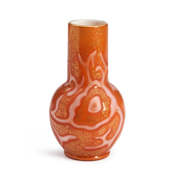 Bonhams Skinner : Stevens & Williams Glass Vase, Stourbridge, England ...